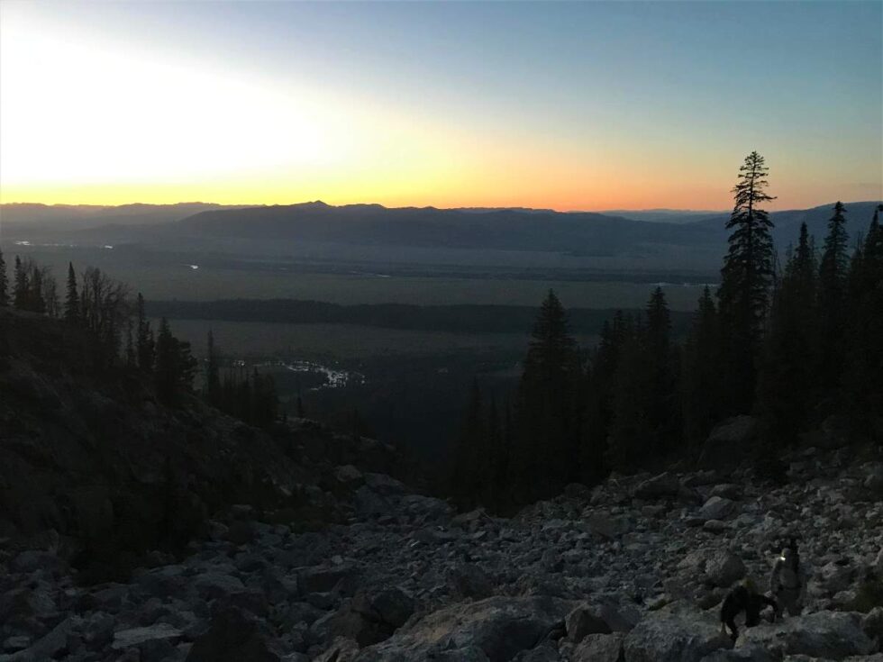 Delta Lake Sunrise Hike in GTNP | Raising Hikers