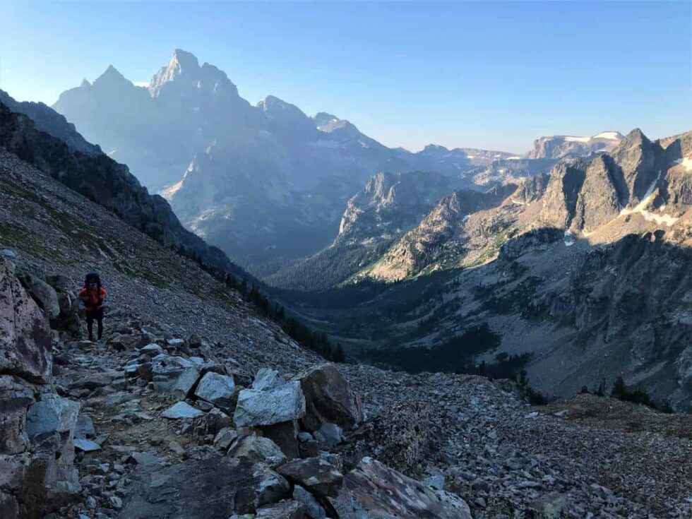 Backpacking Teton Crest Trail Raising Hikers