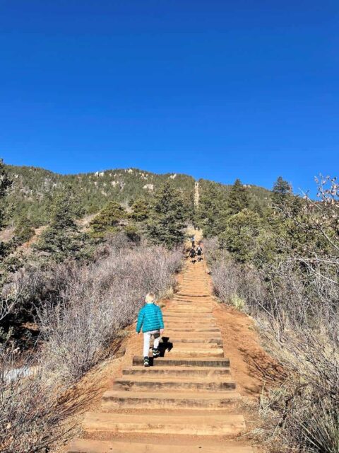 Climbing the Manitou Incline with Kids | Raising Hikers